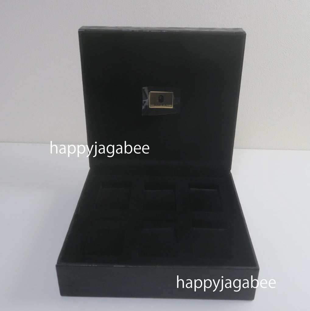 A BATHING APE WATCHE BOX ( Hold Six Pieces ) – happyjagabee store