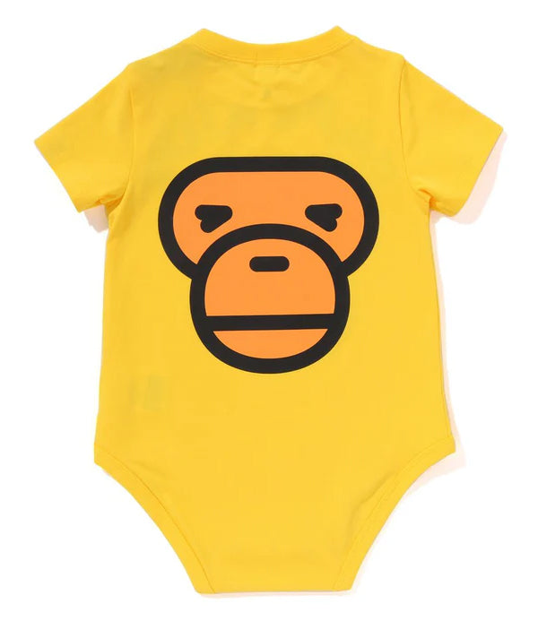A BATHING APE BAPE KIDS BABY MILO FACE BODYSUIT – happyjagabee store