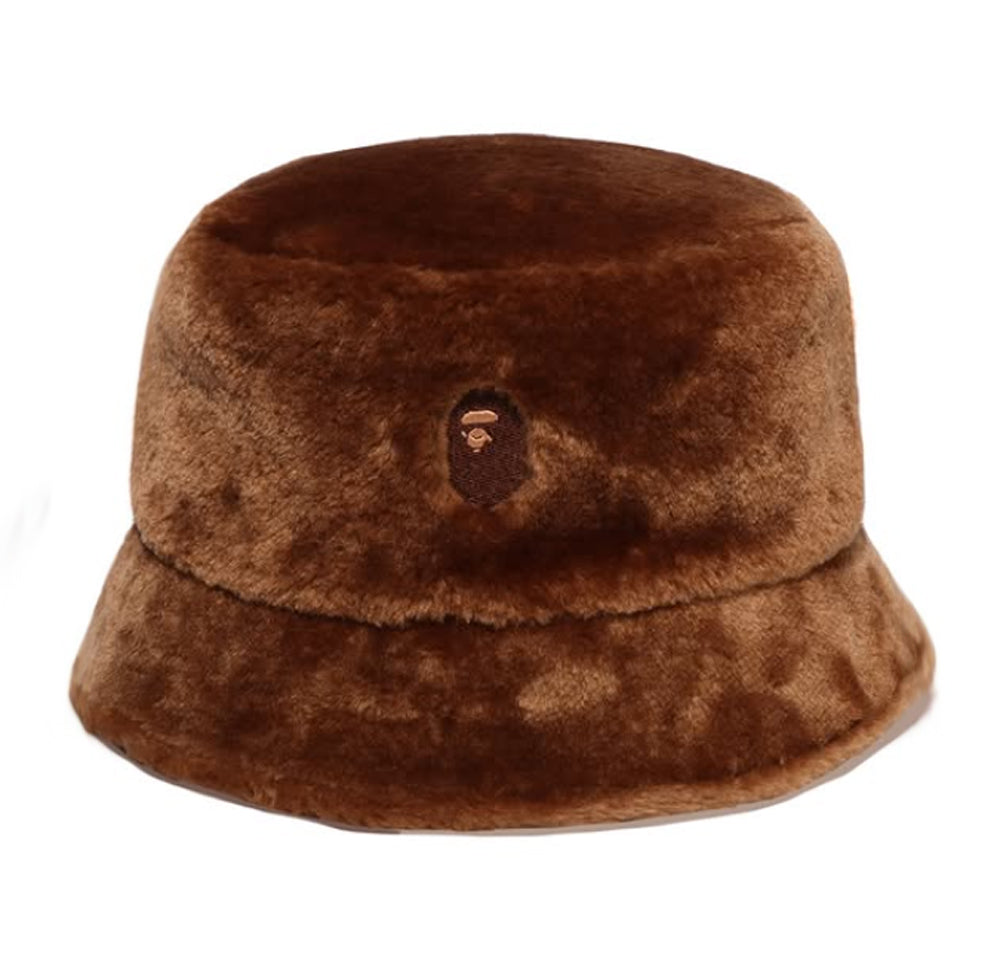 A BATHING APE Ladies' ONE POINT BOA HAT – happyjagabee store