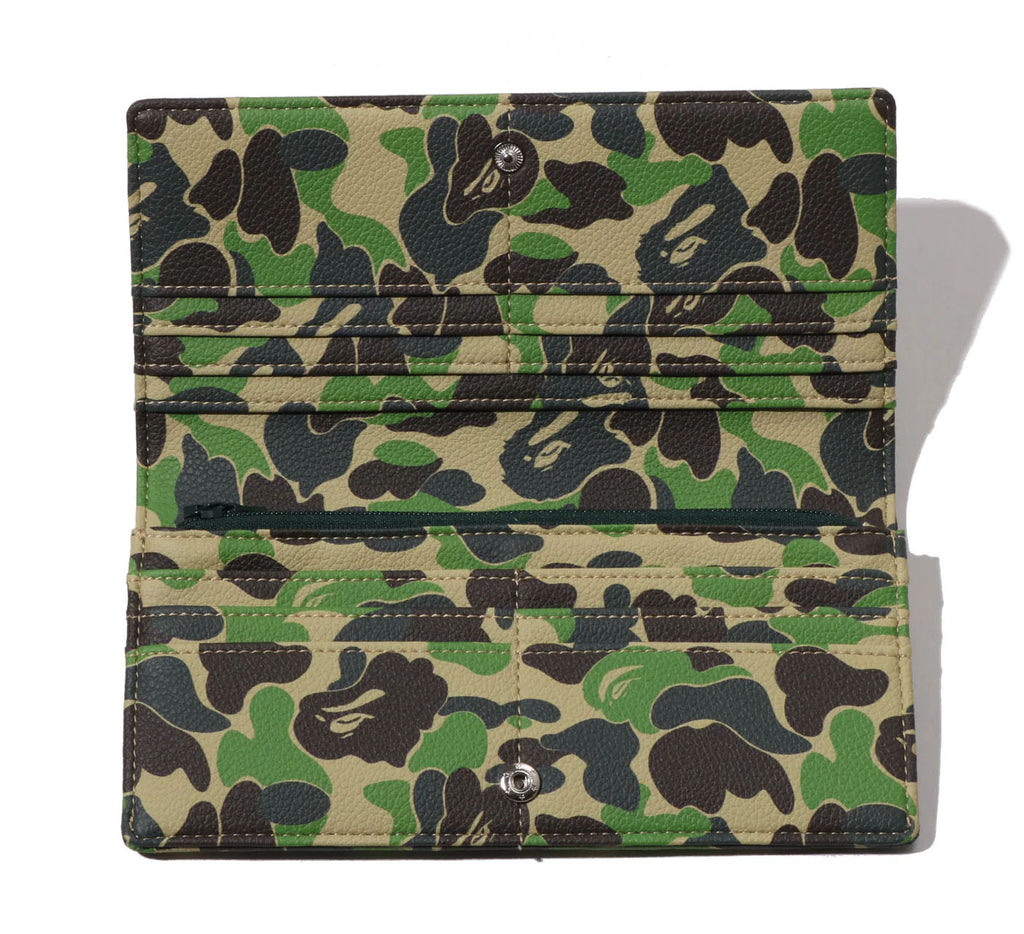 A BATHING APE ABC CAMO LONG WALLET – happyjagabee store