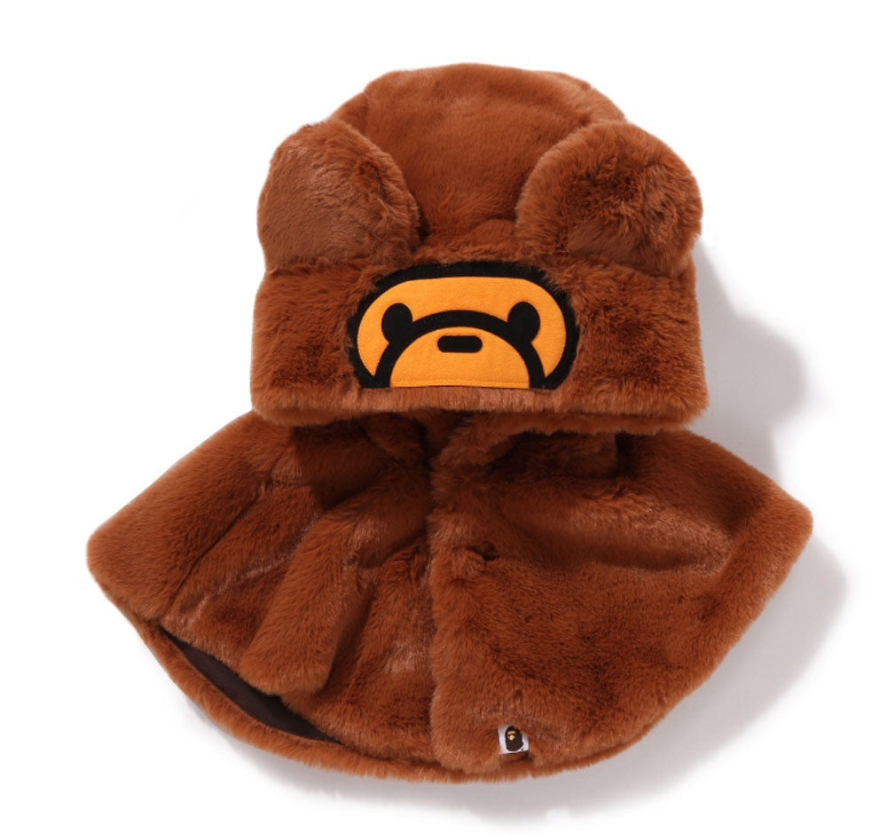 A BATHING APE BAPE KIDS BABY MILO FLUFFY CAPE – happyjagabee store