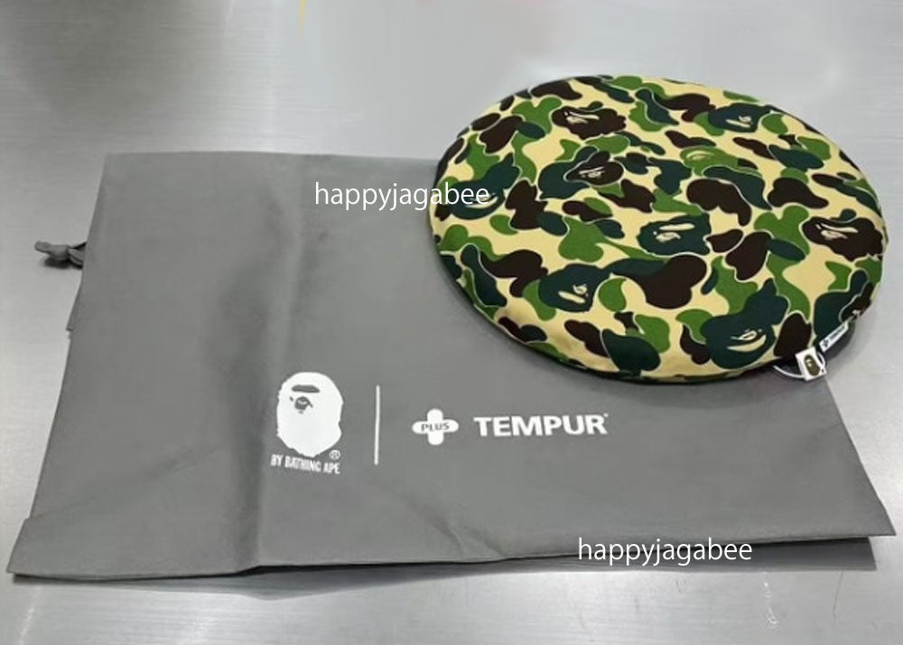 A BATHING APE BAPE x TEMPUR ABC CAMO CIRCLE CUSHION – happyjagabee store