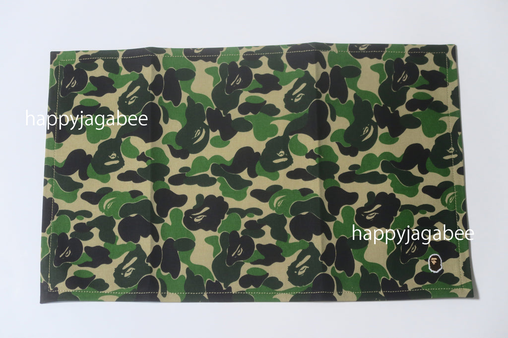A BATHING APE ABC CAMO PLACE MAT – happyjagabee store