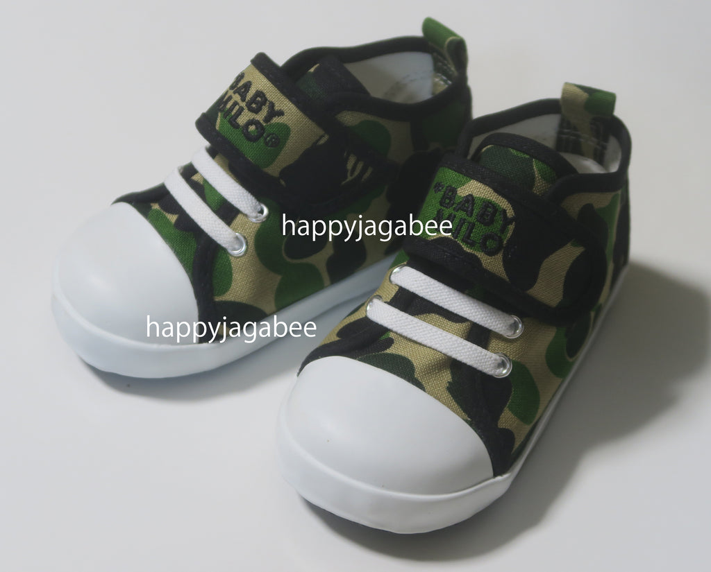 A BATHING APE BAPE KIDS ABC CAMO BABY MILO BABY SHOES – happyjagabee store