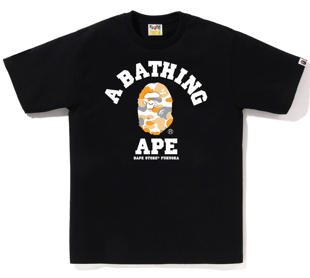A BATHING APE JAPAN LIMITED COLLECTION BAPE STORE FUKUOKA CAMO COLLEGE ...